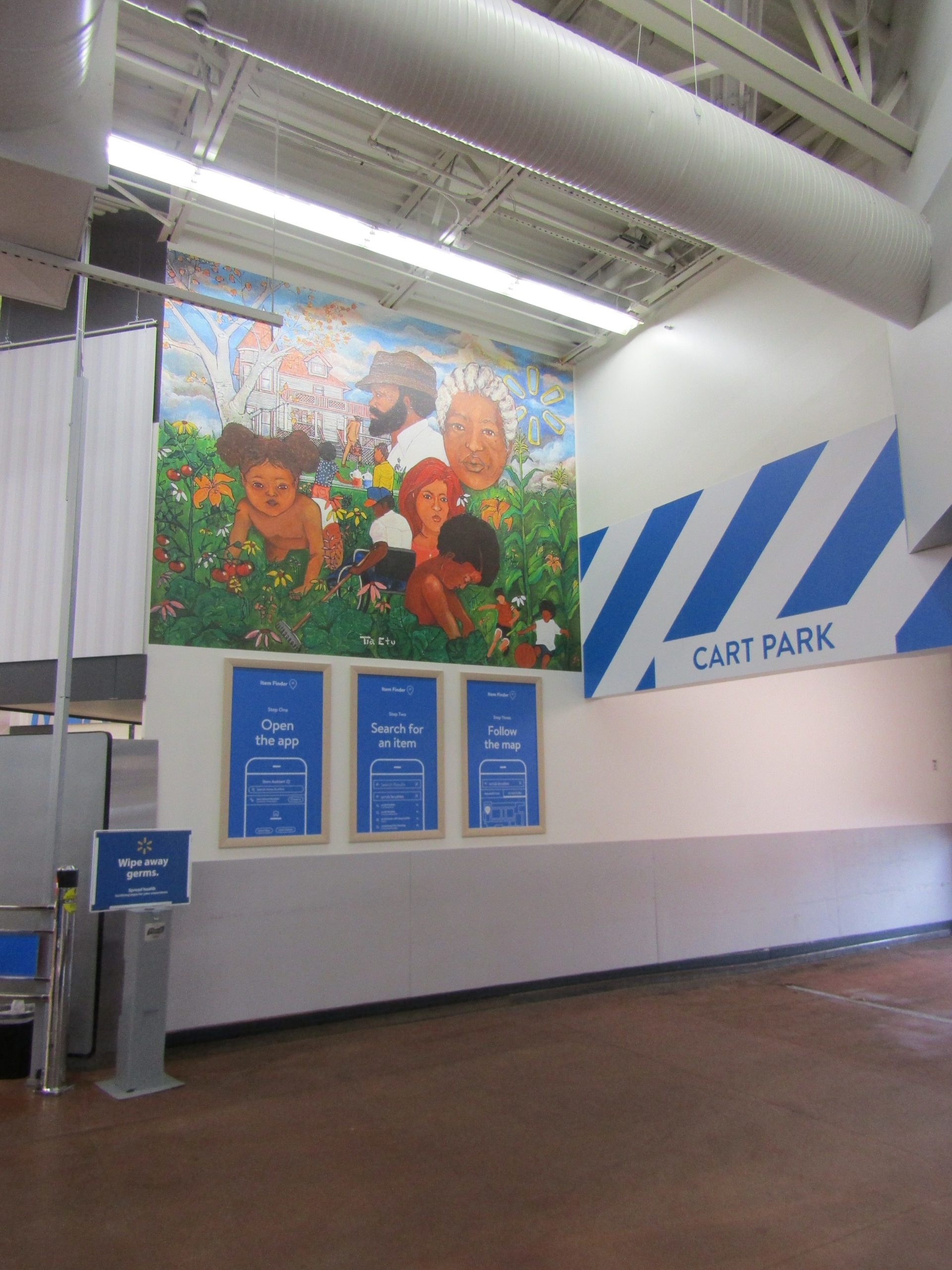 Local artist's mural unveiled at Austin Walmart Supercenter - Austin ...