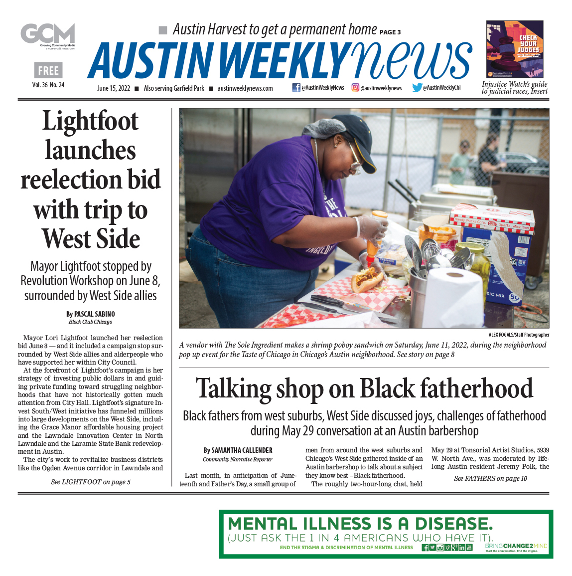 Print Edition: June 15 - Austin Weekly News