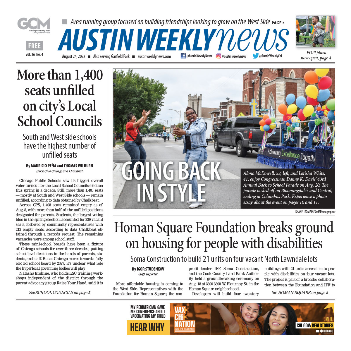 Print Edition: August 24 - Austin Weekly News