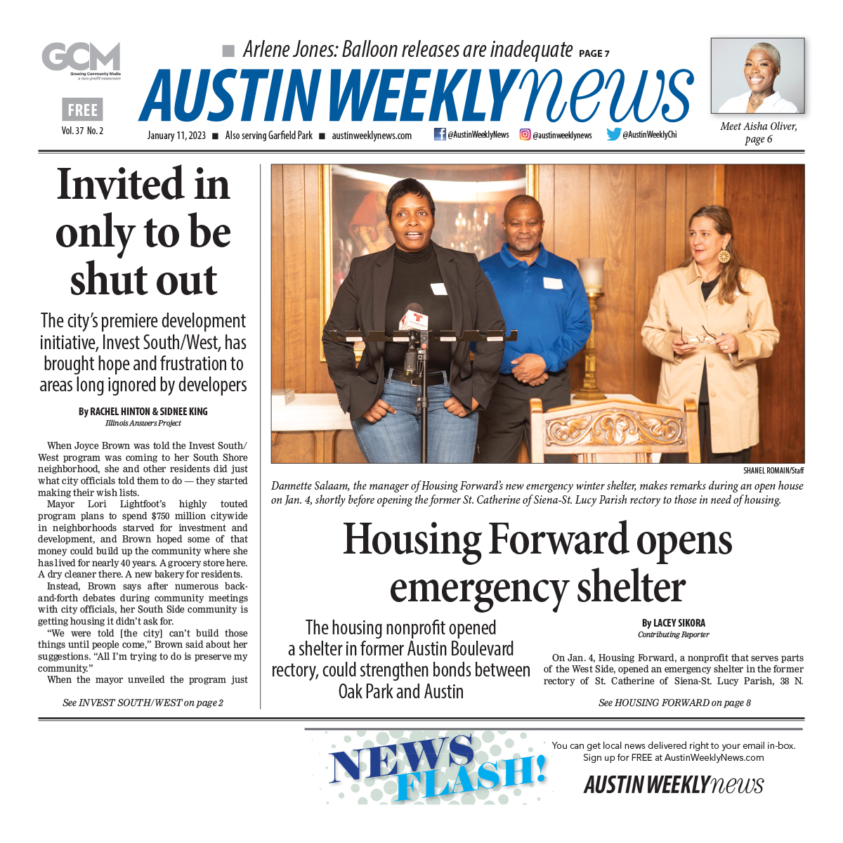 Print Edition: January 11 - Austin Weekly News
