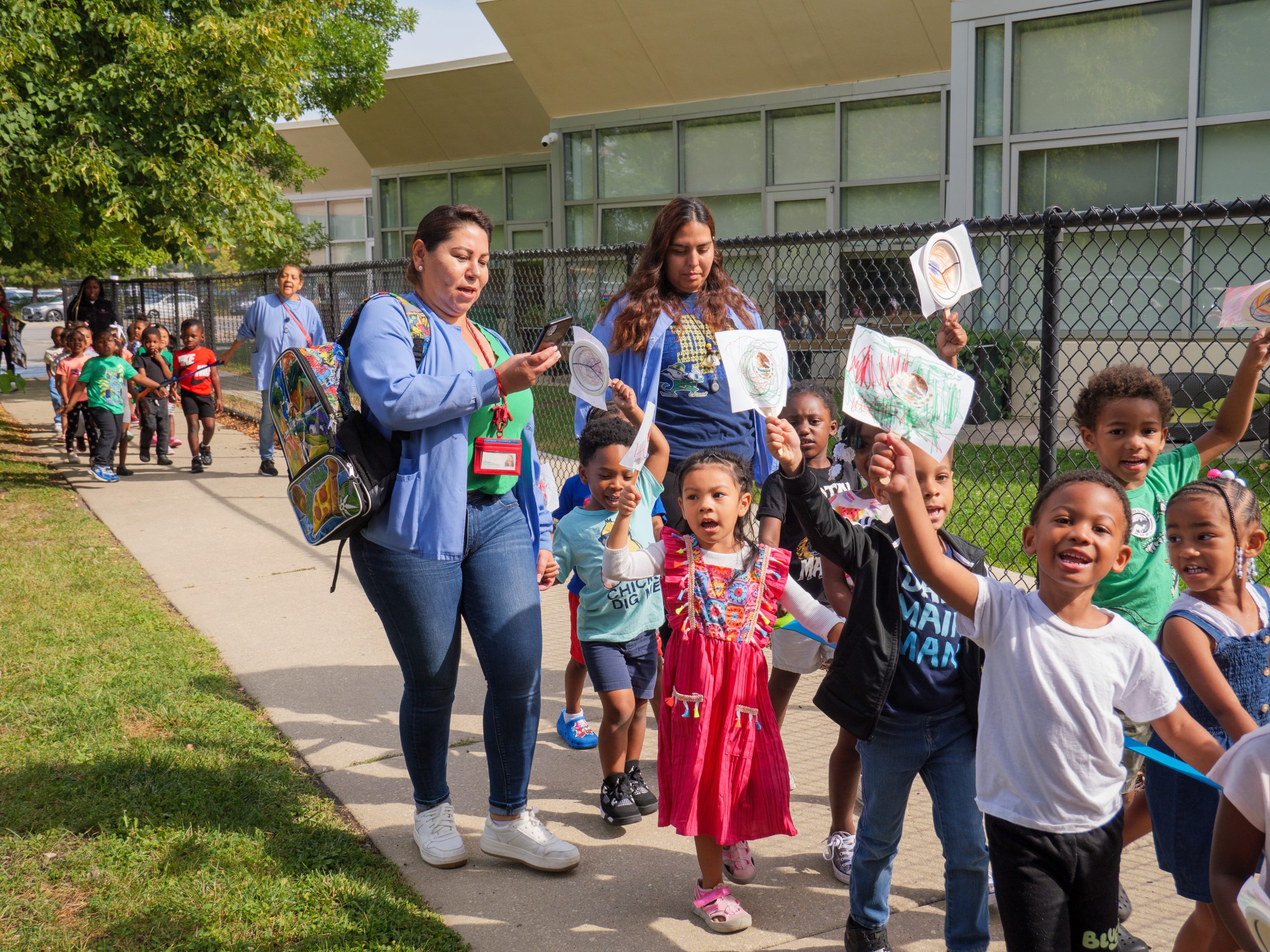 Carole Robertson Center holds march to honor namesake - Austin Weekly News