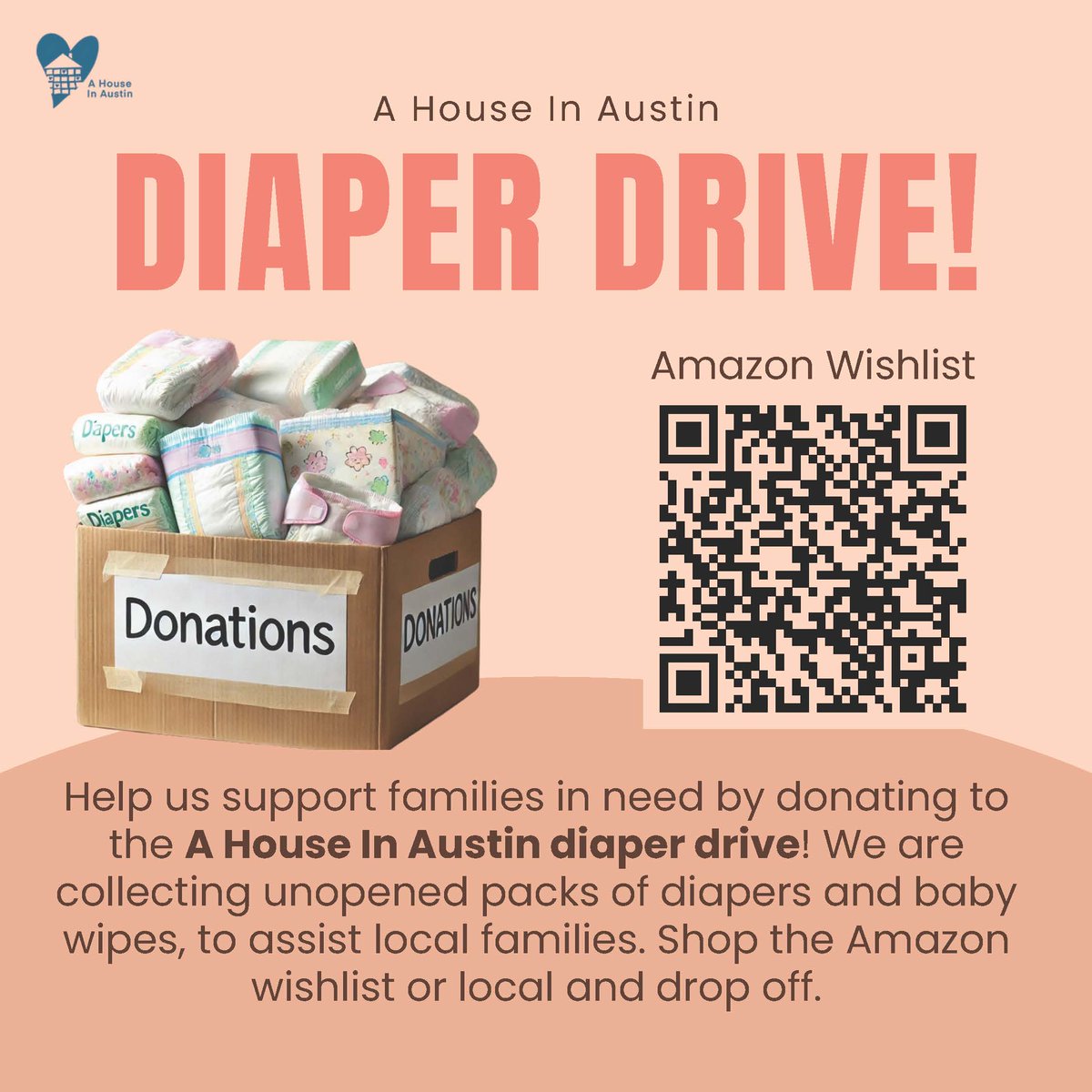 Drive to collect diapers for local families - Austin Weekly News