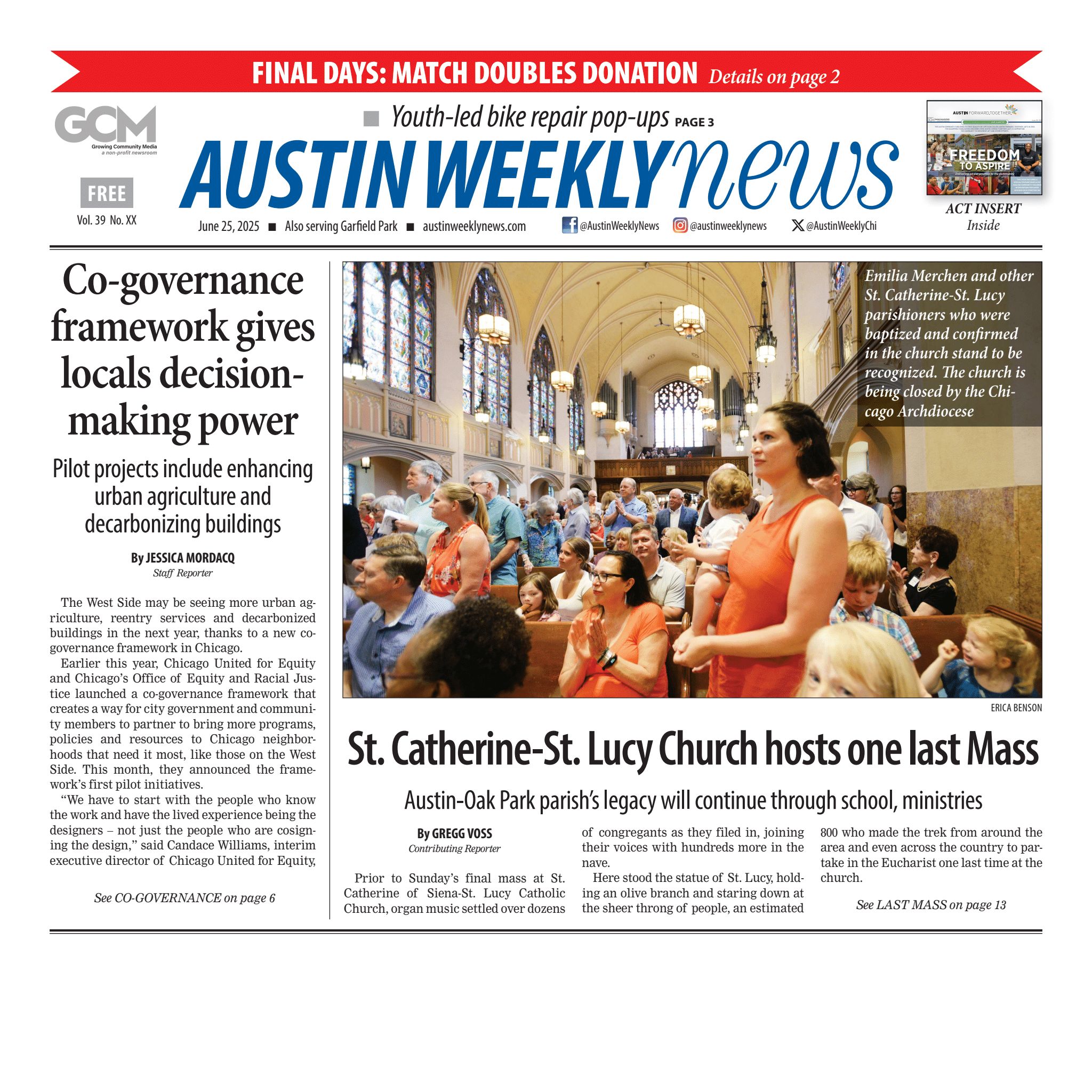 Print edition: June 25, 2025 - Austin Weekly News